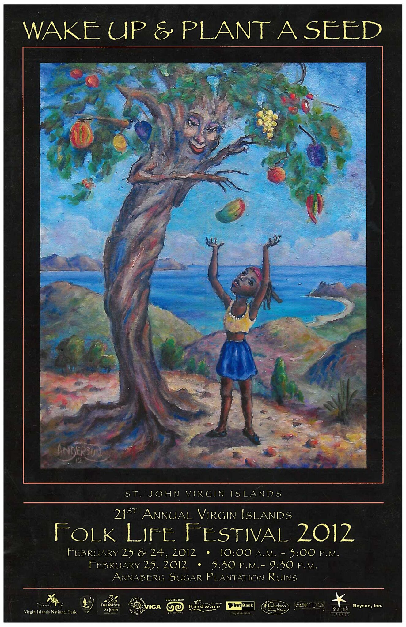 Folk Life Festival Posters - Friends of Virgin Islands National Park