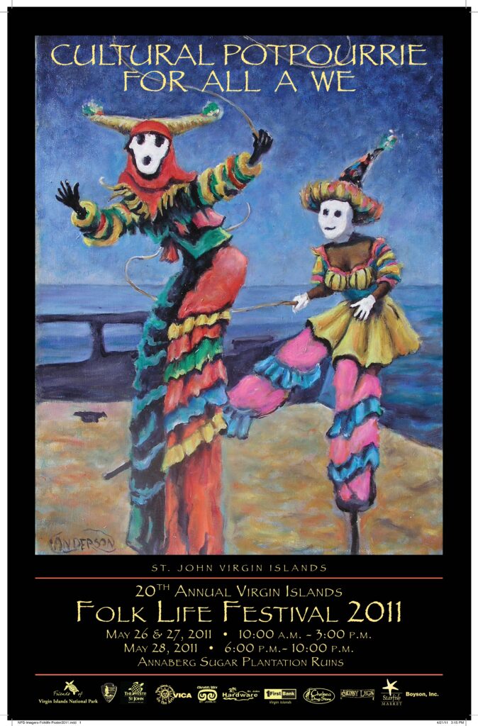 Folk Life Festival Posters - Friends of Virgin Islands National Park
