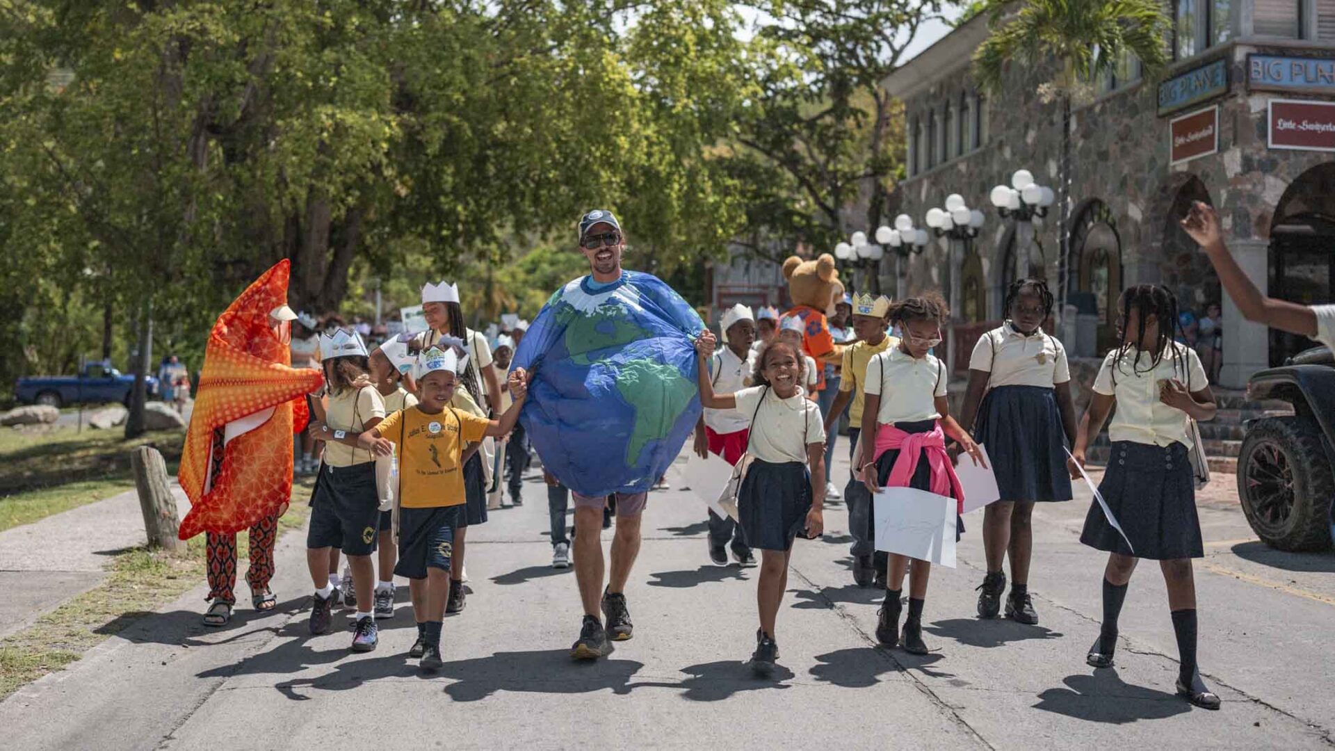 Students Go Green and Get Groovy at Earth Day Fair and Litter Stomp ...